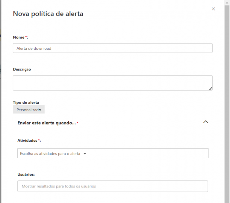 Alertas de Atividade: o X9 do Power BI. – Power Tuning